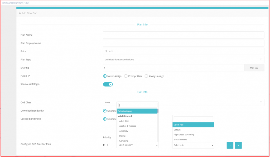 Configuring Advanced QoS Classes | ANTlabs